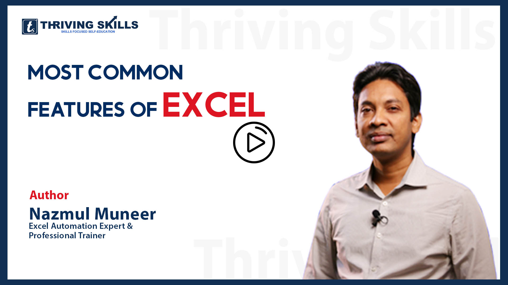 Main Excel Features